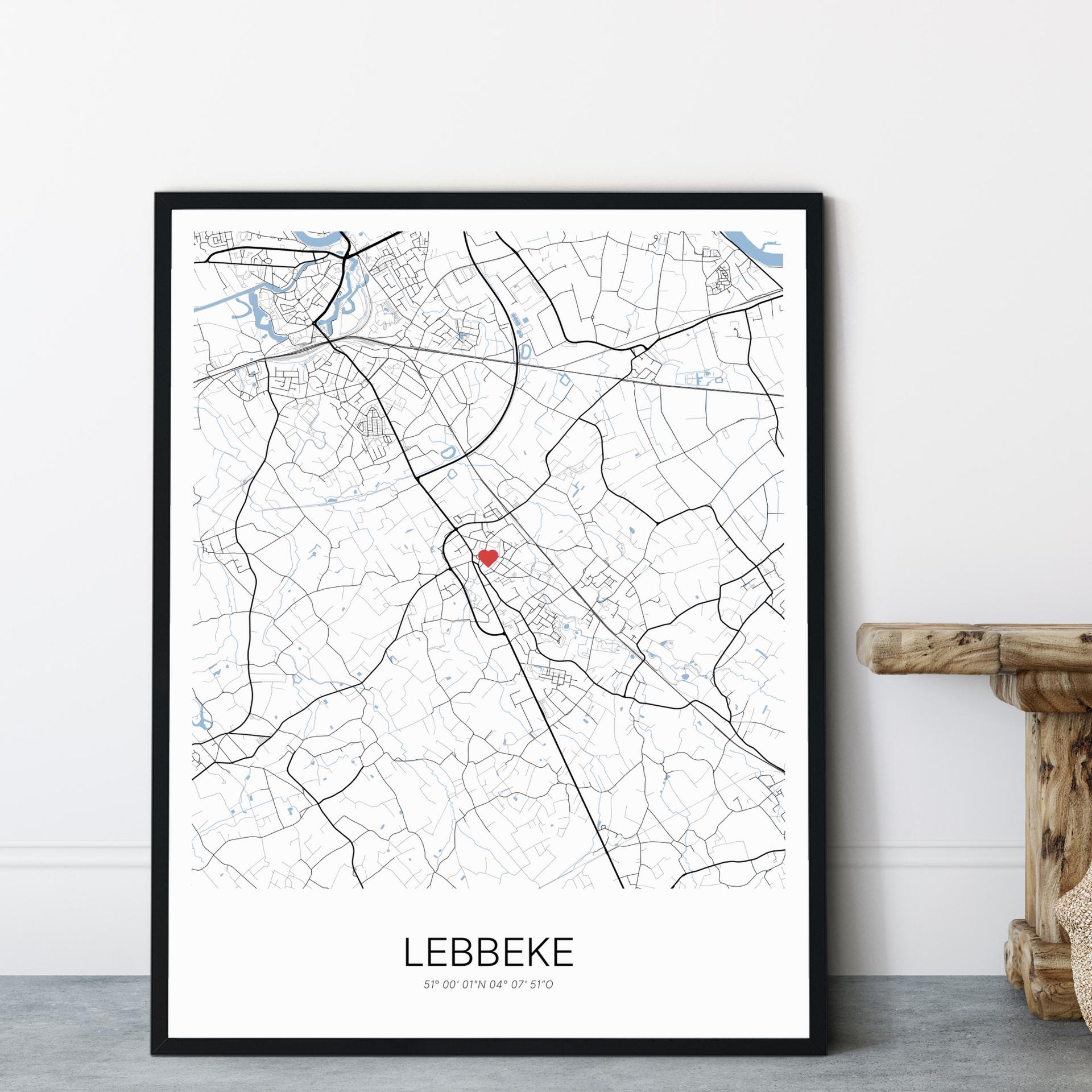 Cartida - Poster von Lebbeke - Vlaanderen - Belgien