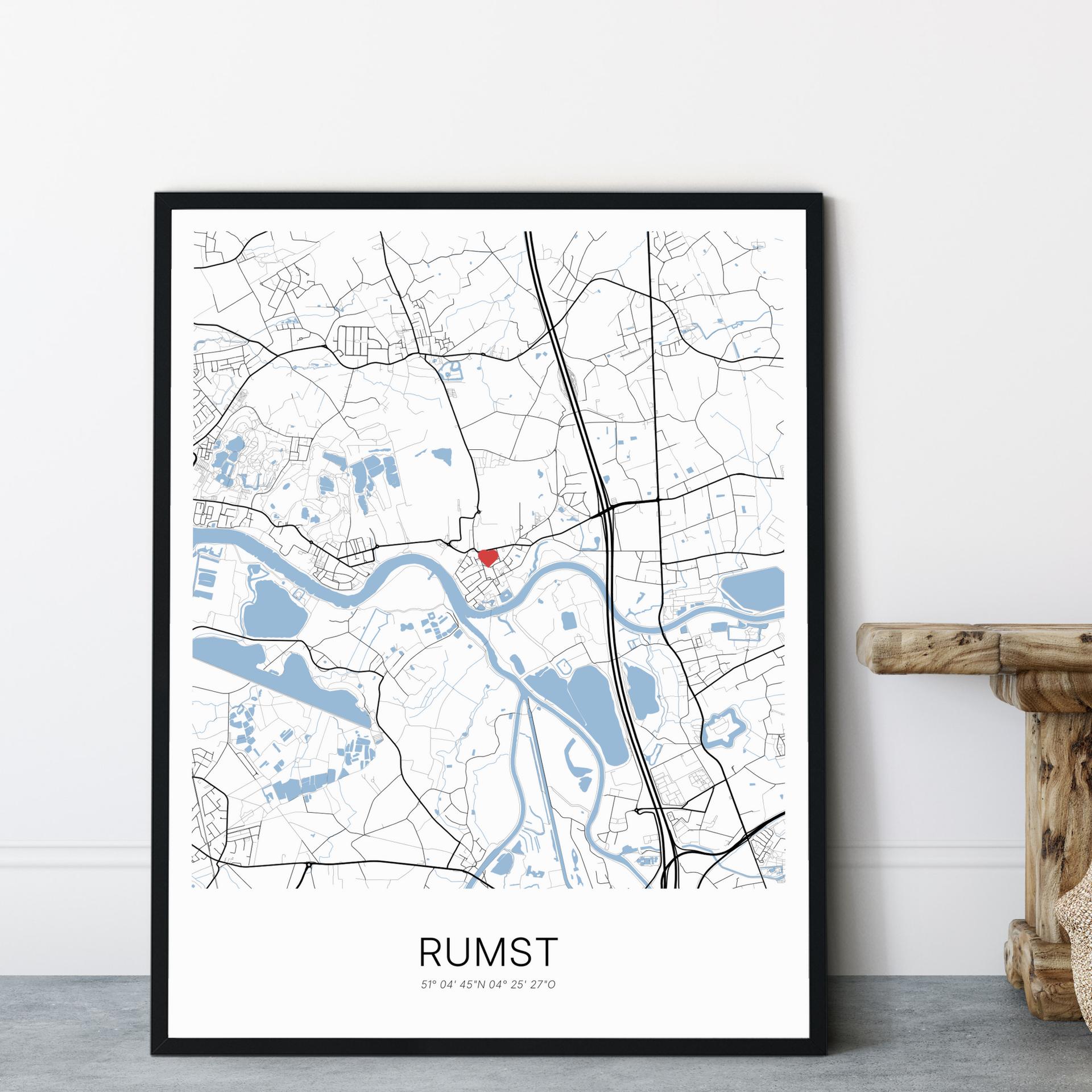 Cartida - Poster von Rumst - Vlaanderen - Belgien