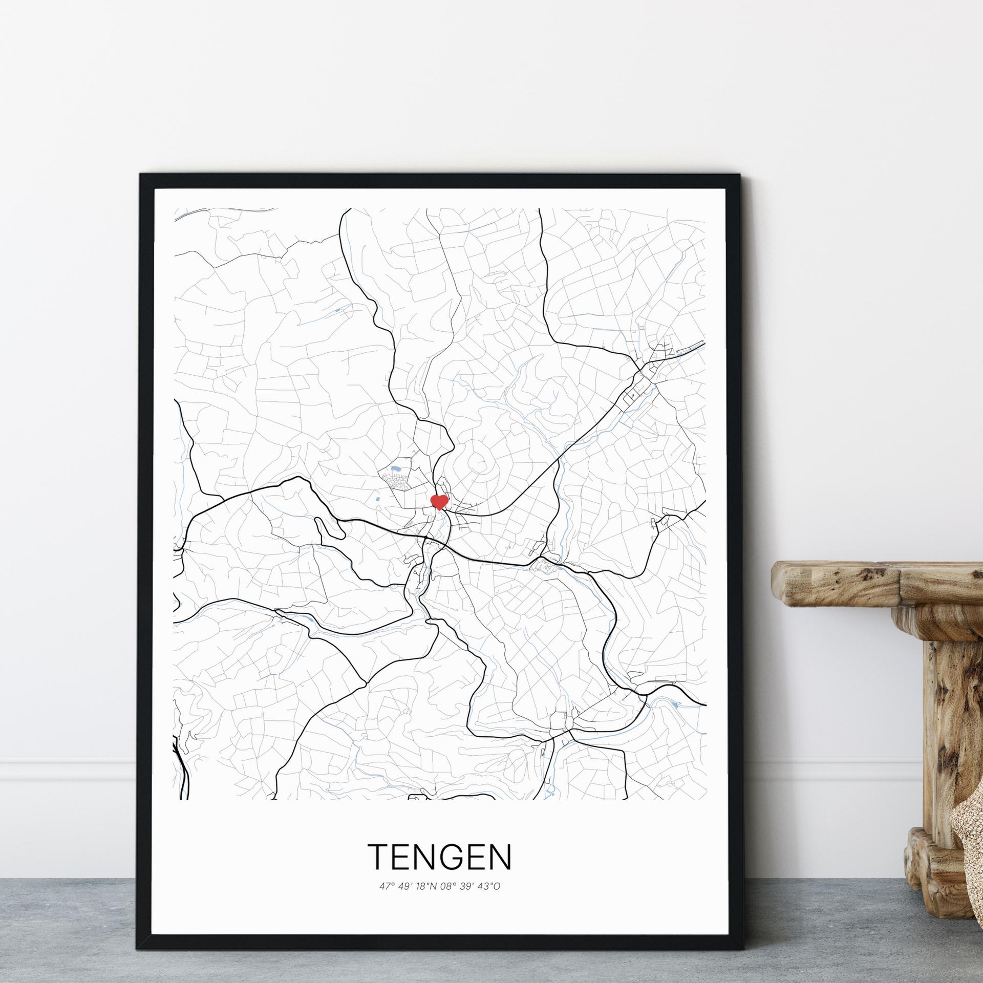 Cartida - Poster von Tengen - Baden-Württemberg - Deutschland