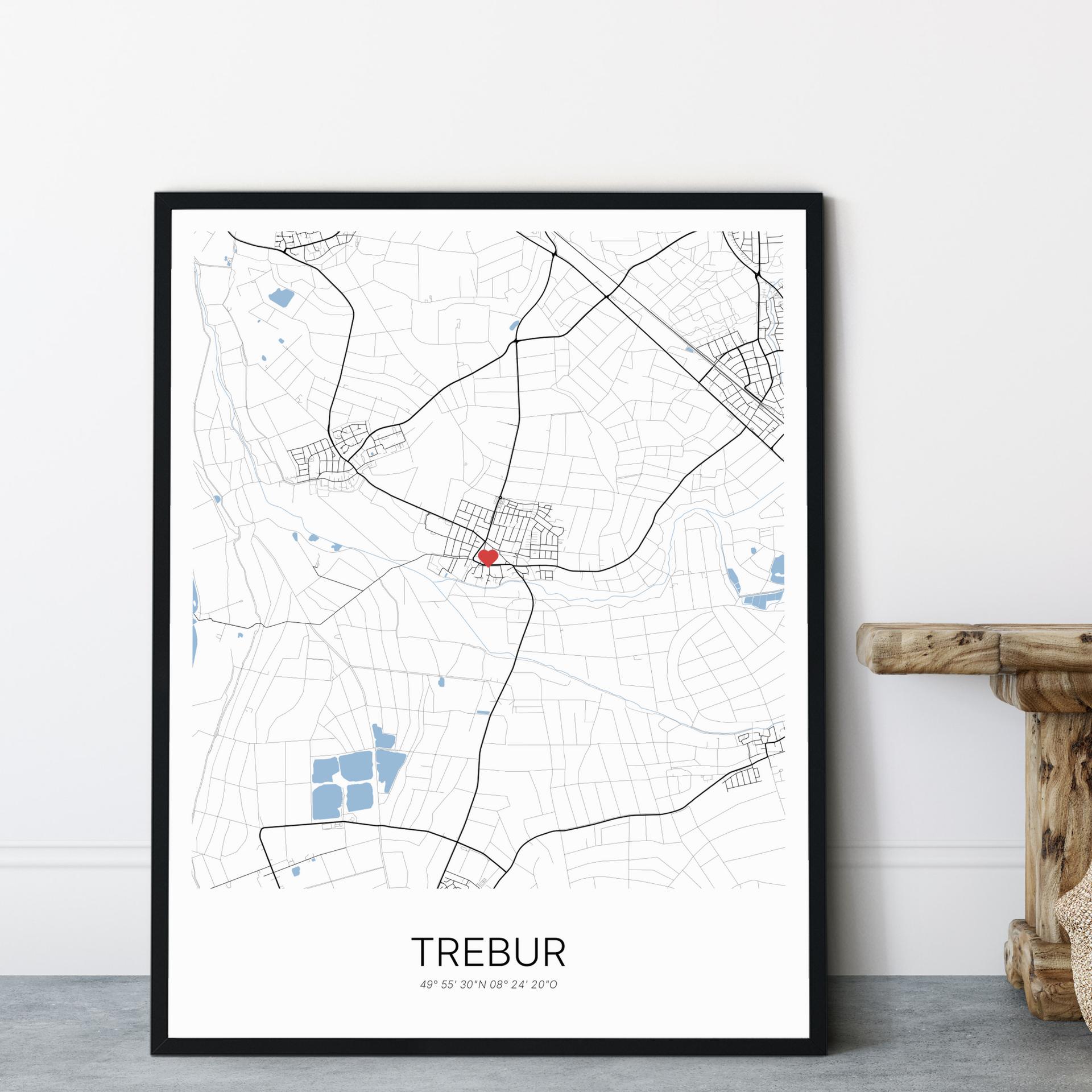 Cartida - Poster von Trebur - Hessen - Deutschland