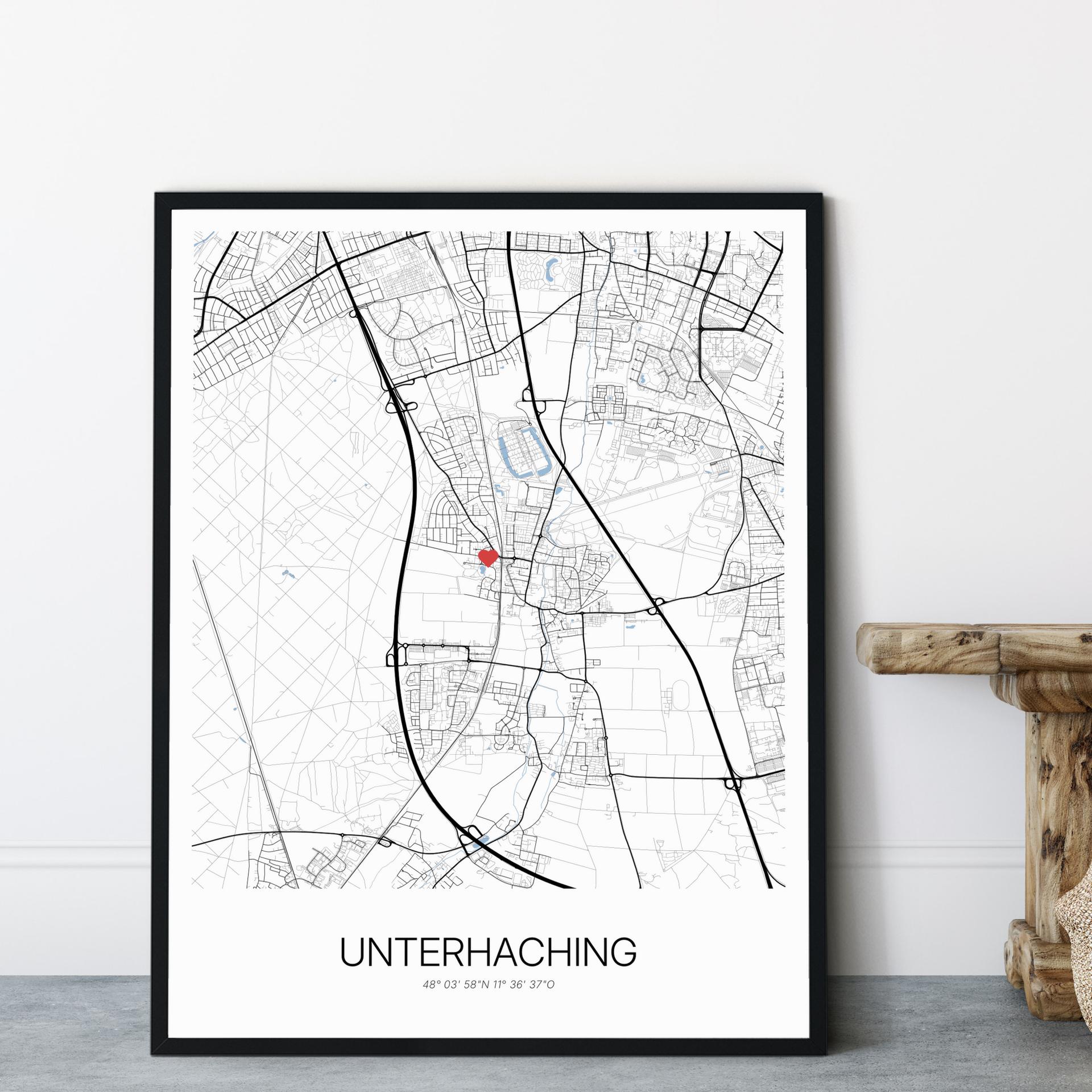 Cartida - Poster von Unterhaching - Bayern - Deutschland