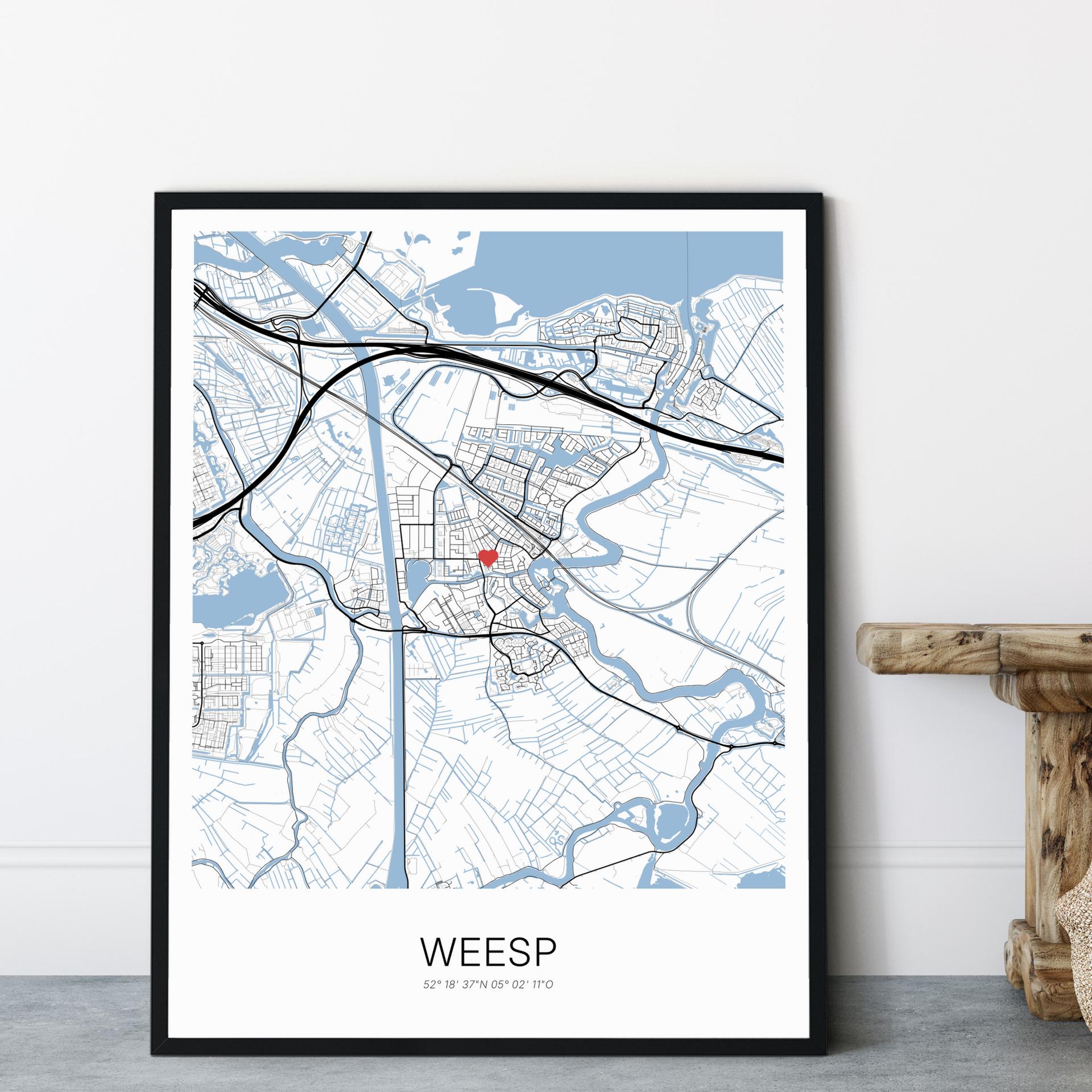 Cartida - Poster von Weesp - Noord-Holland - Niederlande