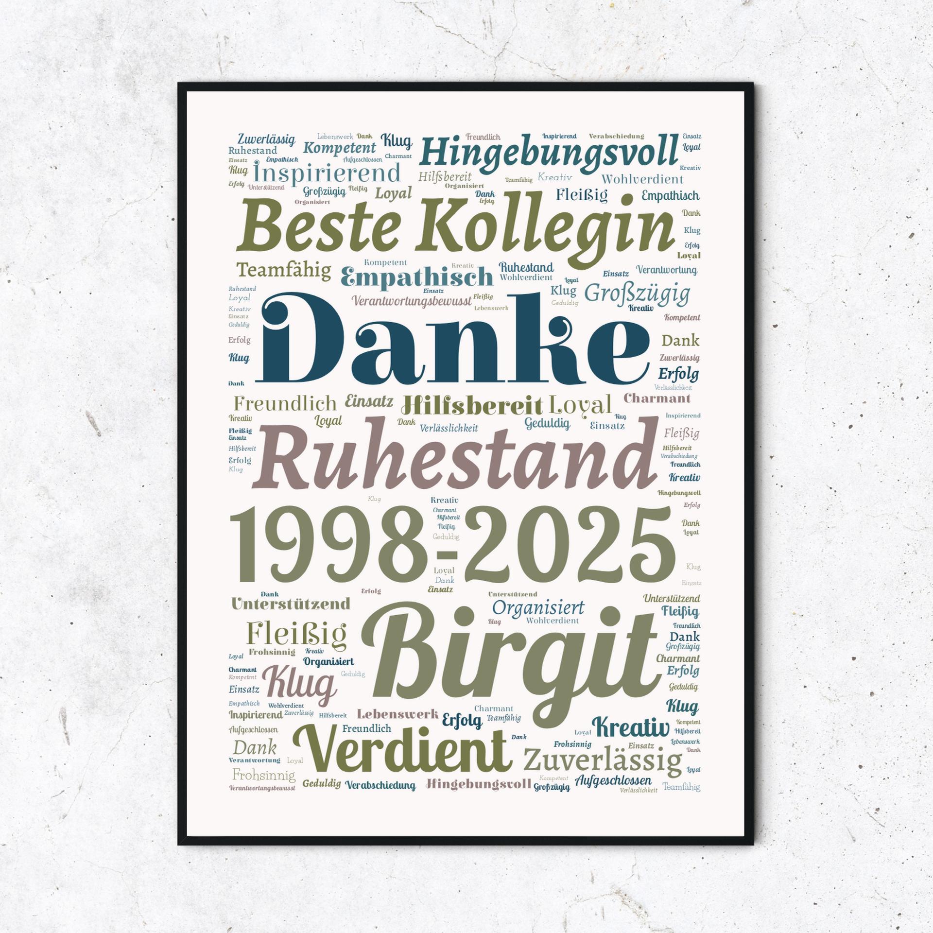 Cartida - Persönliche Worte zur Rente